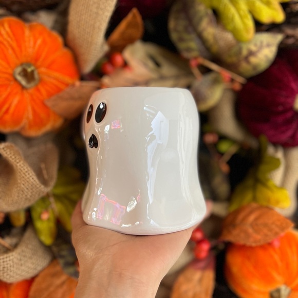 Way To Celebrate | Kitchen | Newway To Celebrate White Stoneware Ghost ...